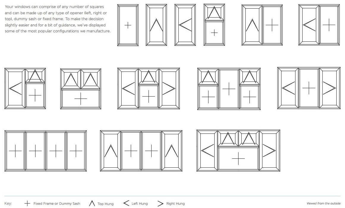 Aluminum Casement Windows